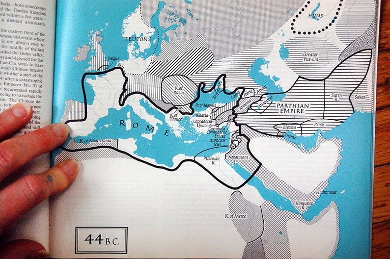 Vintage Book Penguin Ancient History Atlas 1967 World Maps of - Etsy
