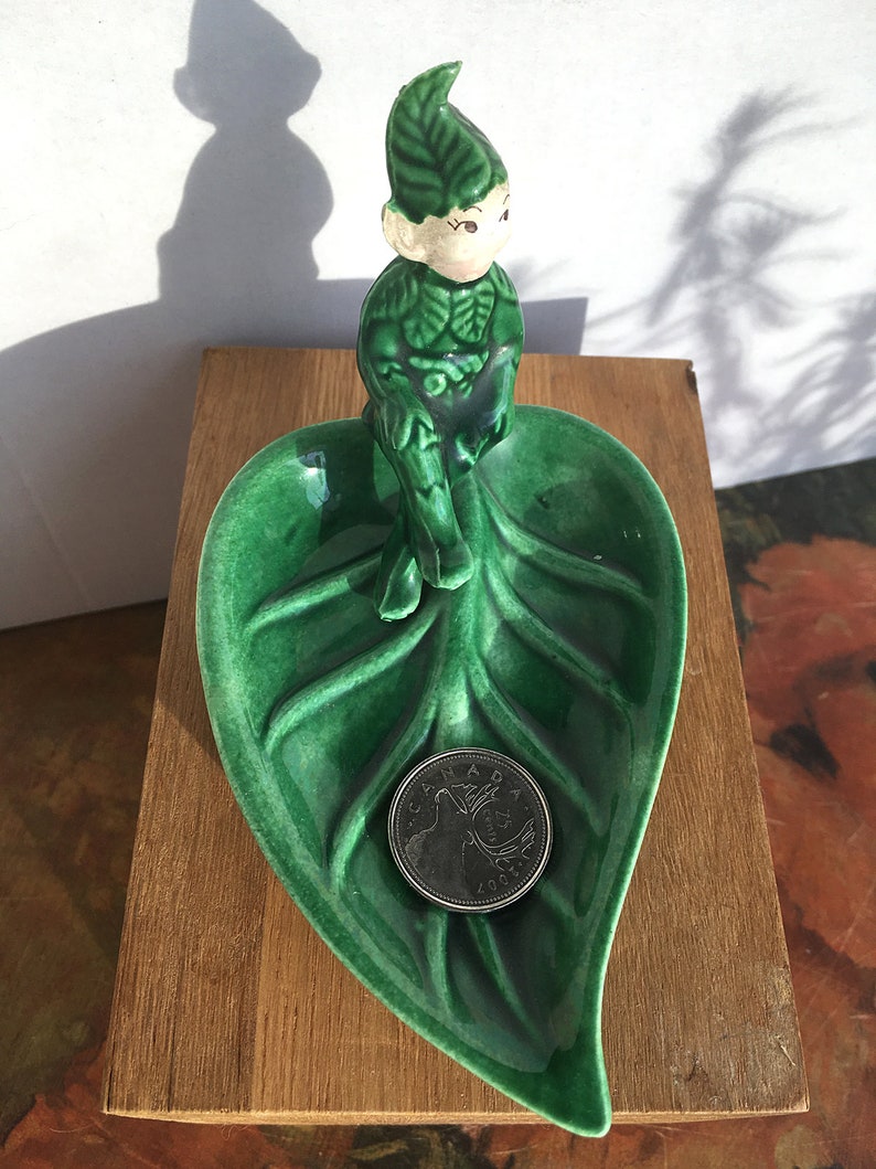 Vintage Pixie Ceramic Elf Ashtray Woodland Forest Figurine 1960s. - Etsy