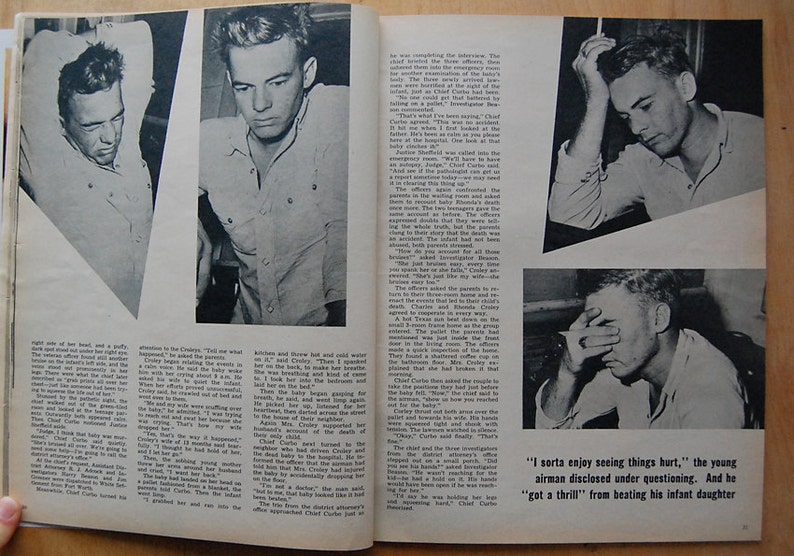 Vintage True Detective Magazine With Paul Rader Cover From - Etsy