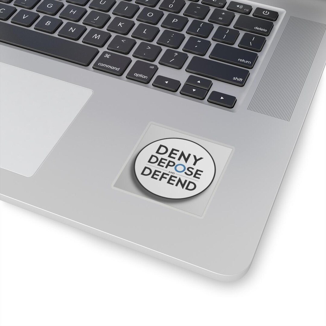Deny Defend Depose Sticker - Etsy