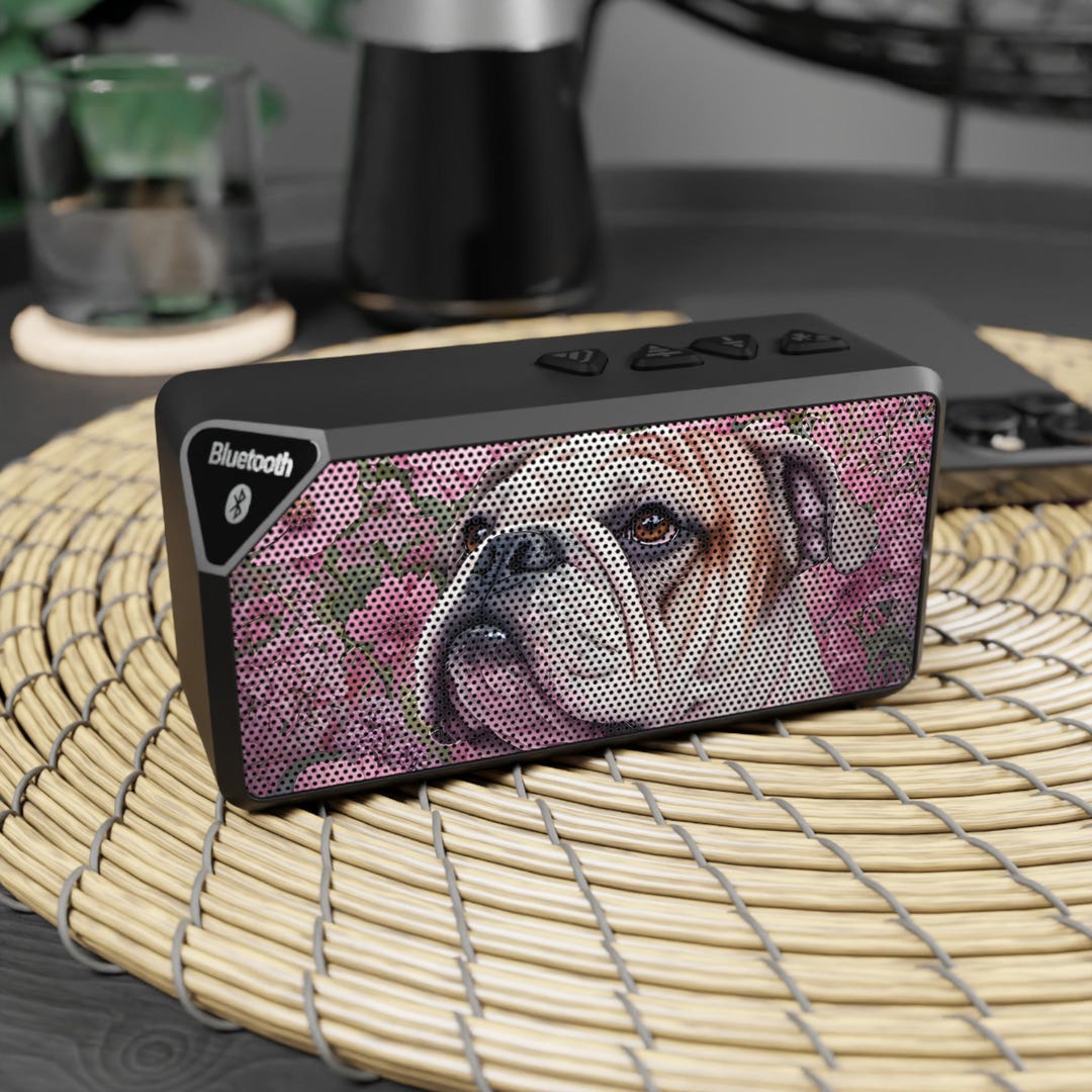 Bluetooth Speaker, French Bulldog Design, Gift for Pet Owners, Dog Mom ...