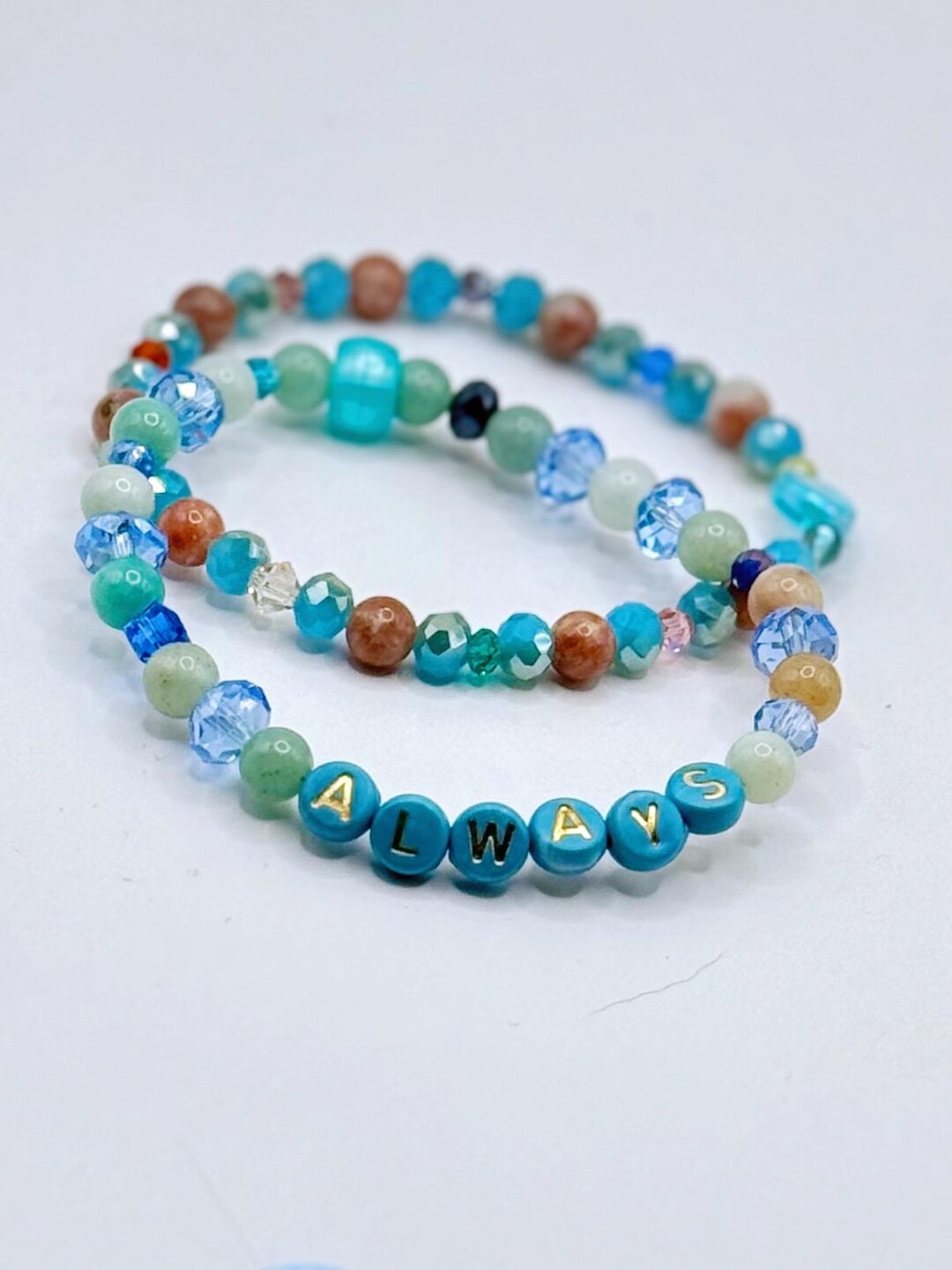 ALWAYS Beaded Bracelet • Positive Affirmation Jewelry - Etsy