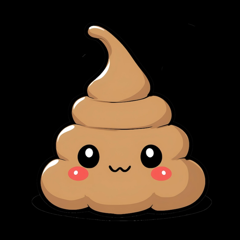 Poop , Png , Poop Background, Poop Cute, Poop Icon - Etsy