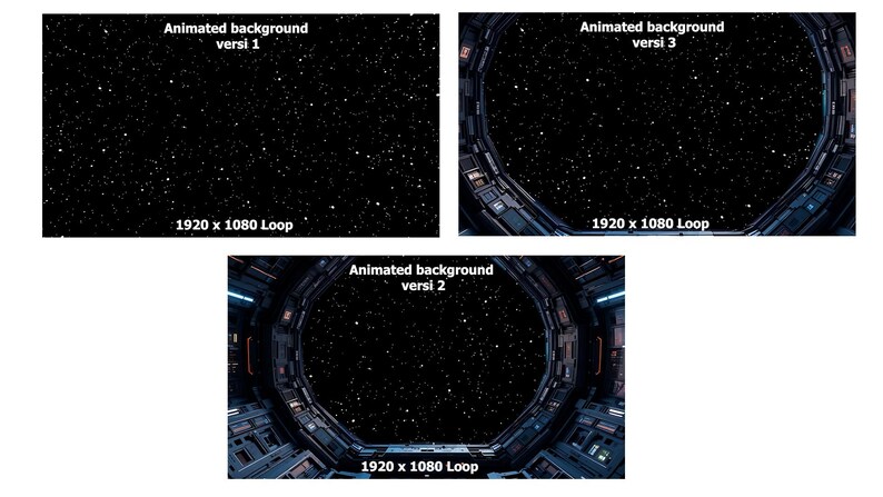 Vtuber Background,animated Background,time Travel Animation,space ...