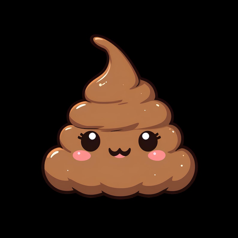 Poop , Png , Poop Background, Poop Cute, Poop Icon - Etsy
