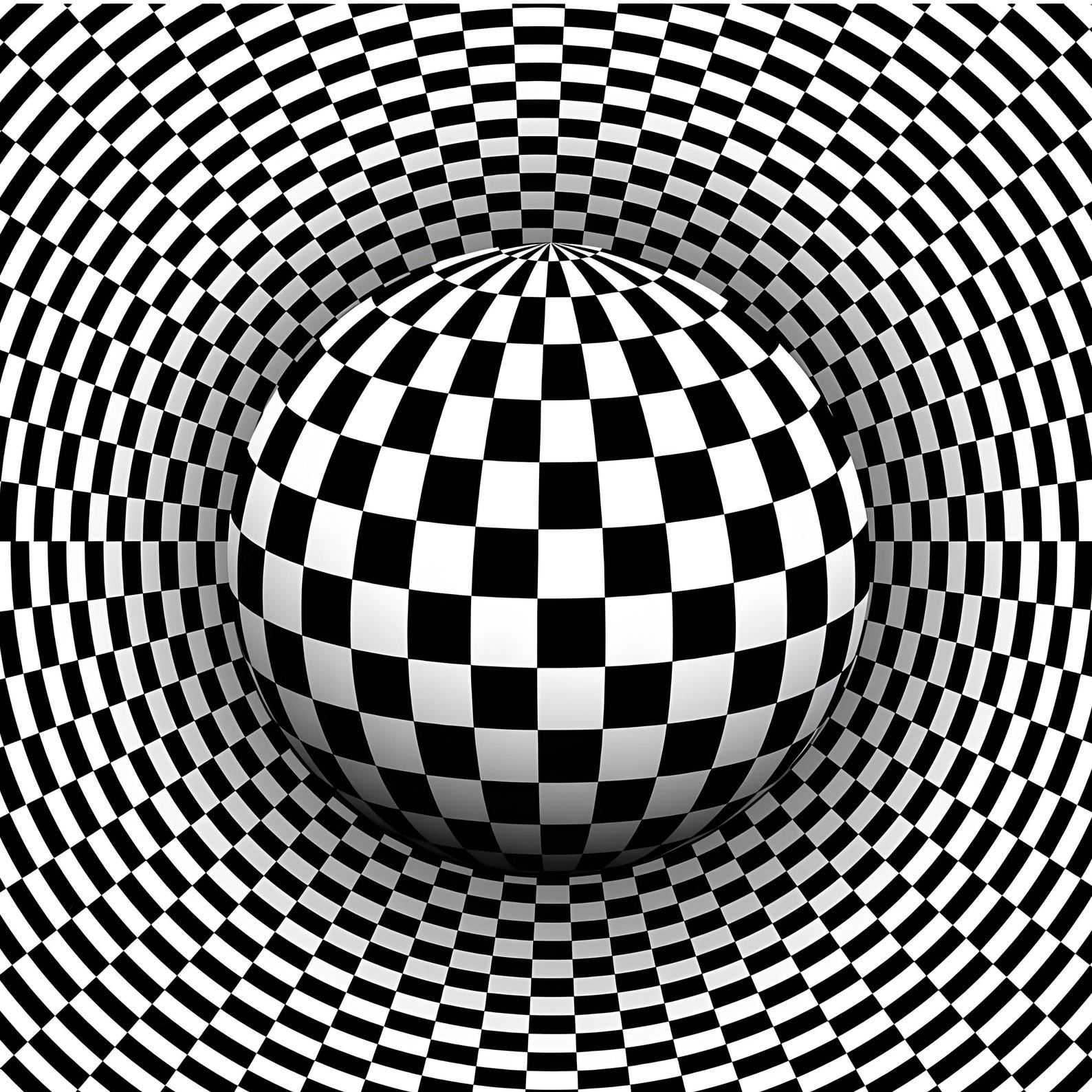 Optical Illusion Artwork: Geometric Patterns & Hypnosis Spirals ...