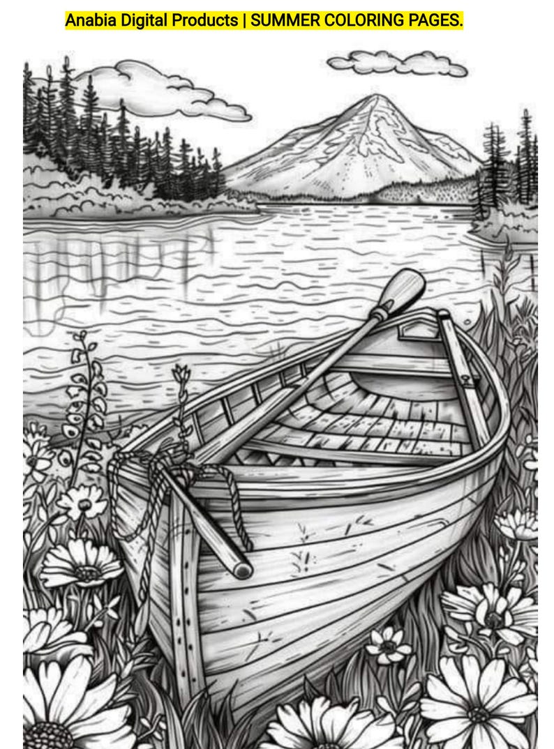 130+ Summer Coloring Pages | Fun and Relaxing Summer Printable Coloring ...