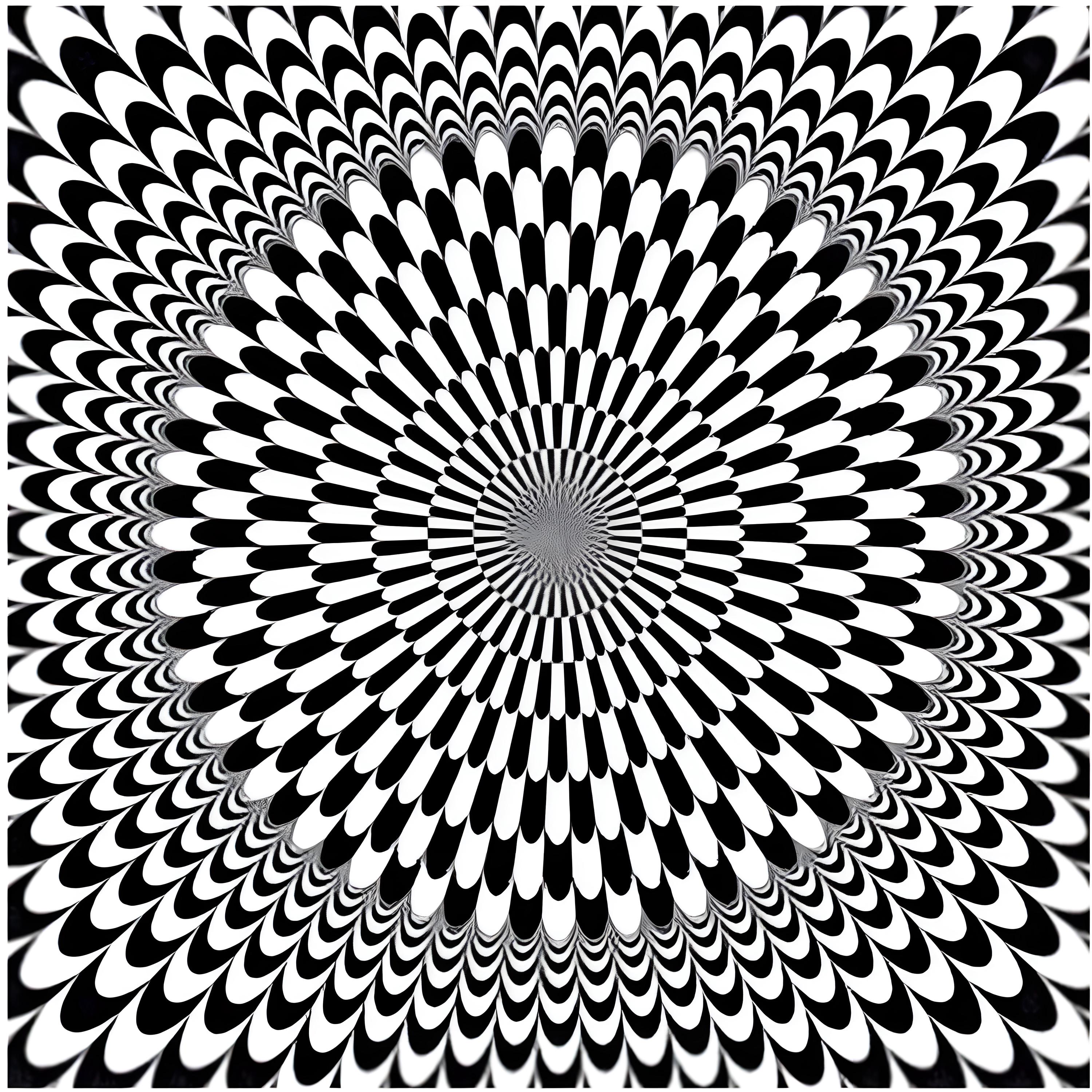 Optical Illusion Artwork: Geometric Patterns & Hypnosis Spirals ...