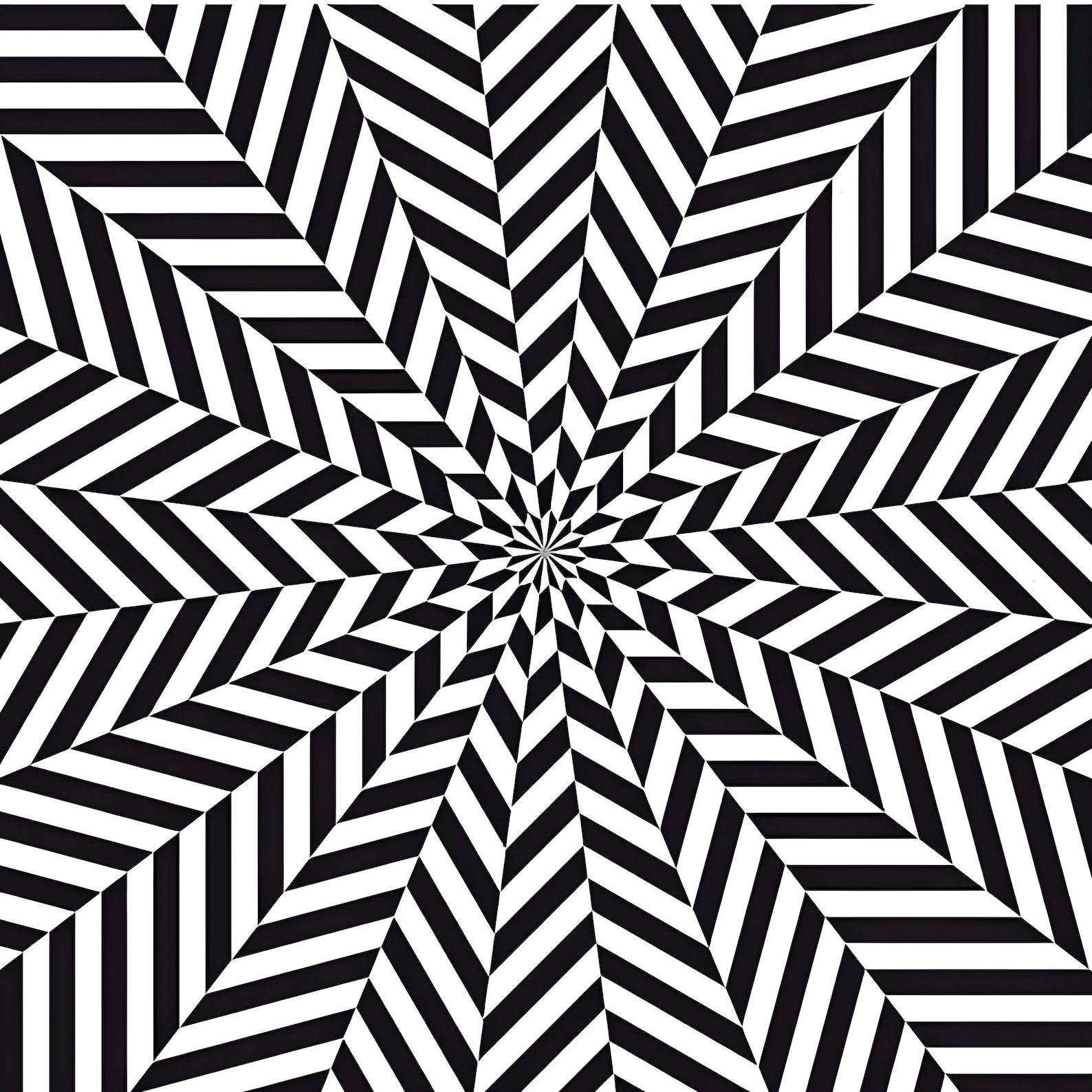 Optical Illusion Artwork: Geometric Patterns & Hypnosis Spirals ...