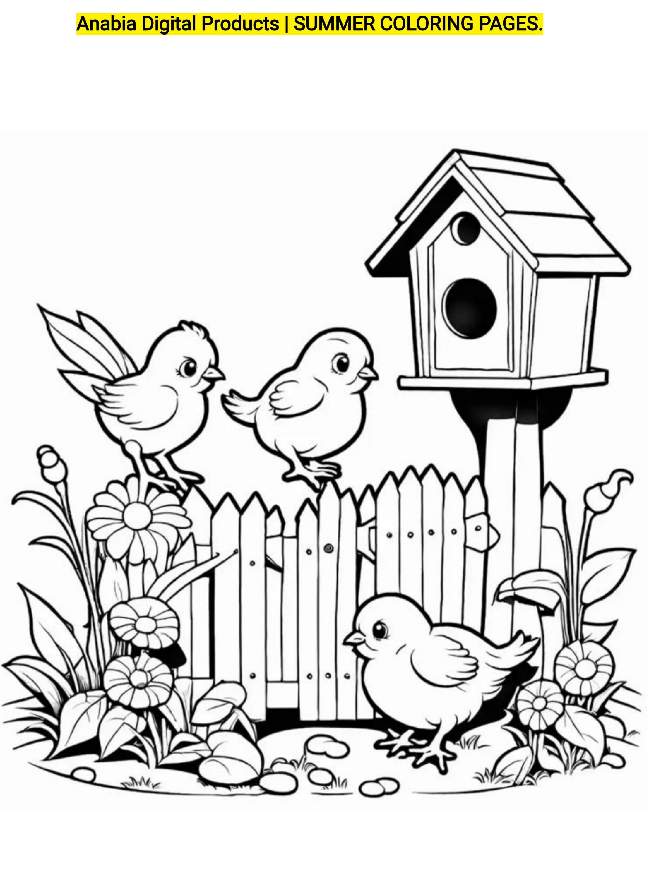 130+ Summer Coloring Pages | Fun and Relaxing Summer Printable Coloring ...