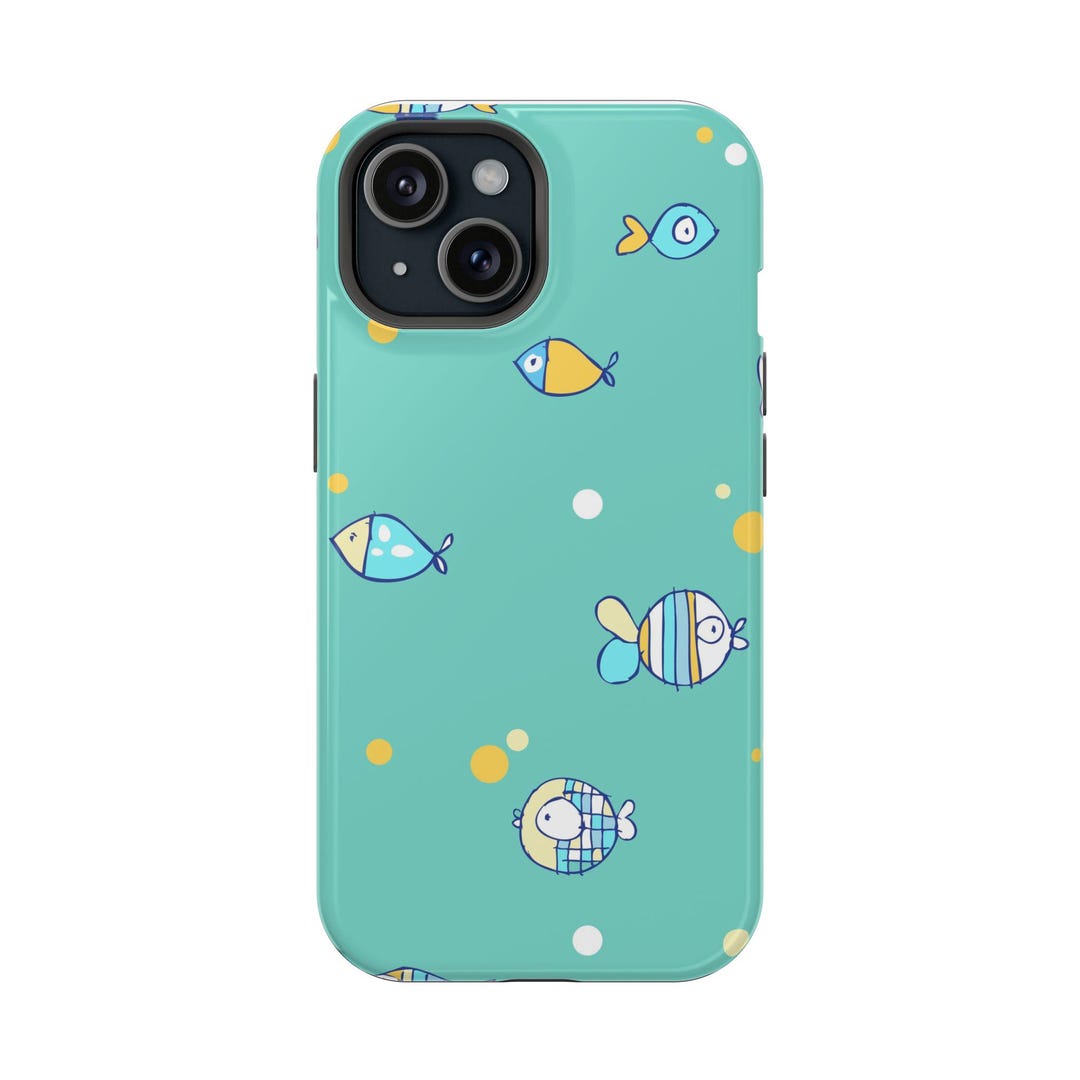 Phone Case, Aquarium Themed Impact-resistant Case for Fish Lovers ...