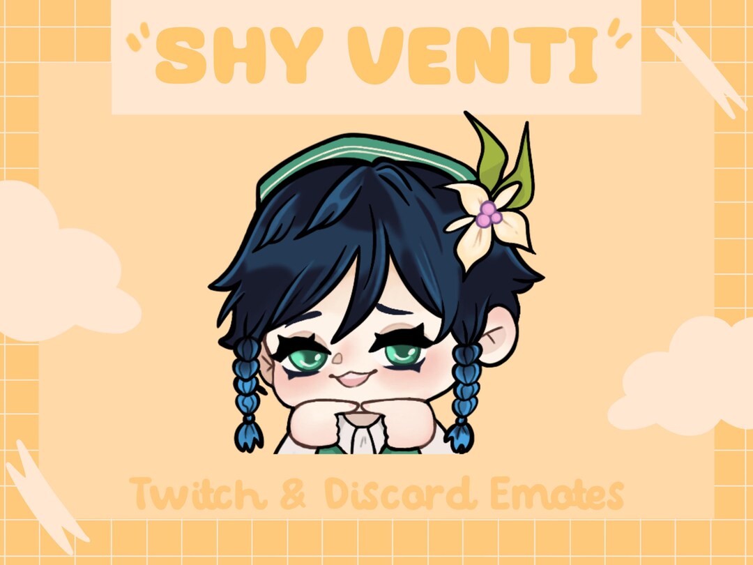 Shy Venti Emote - Etsy
