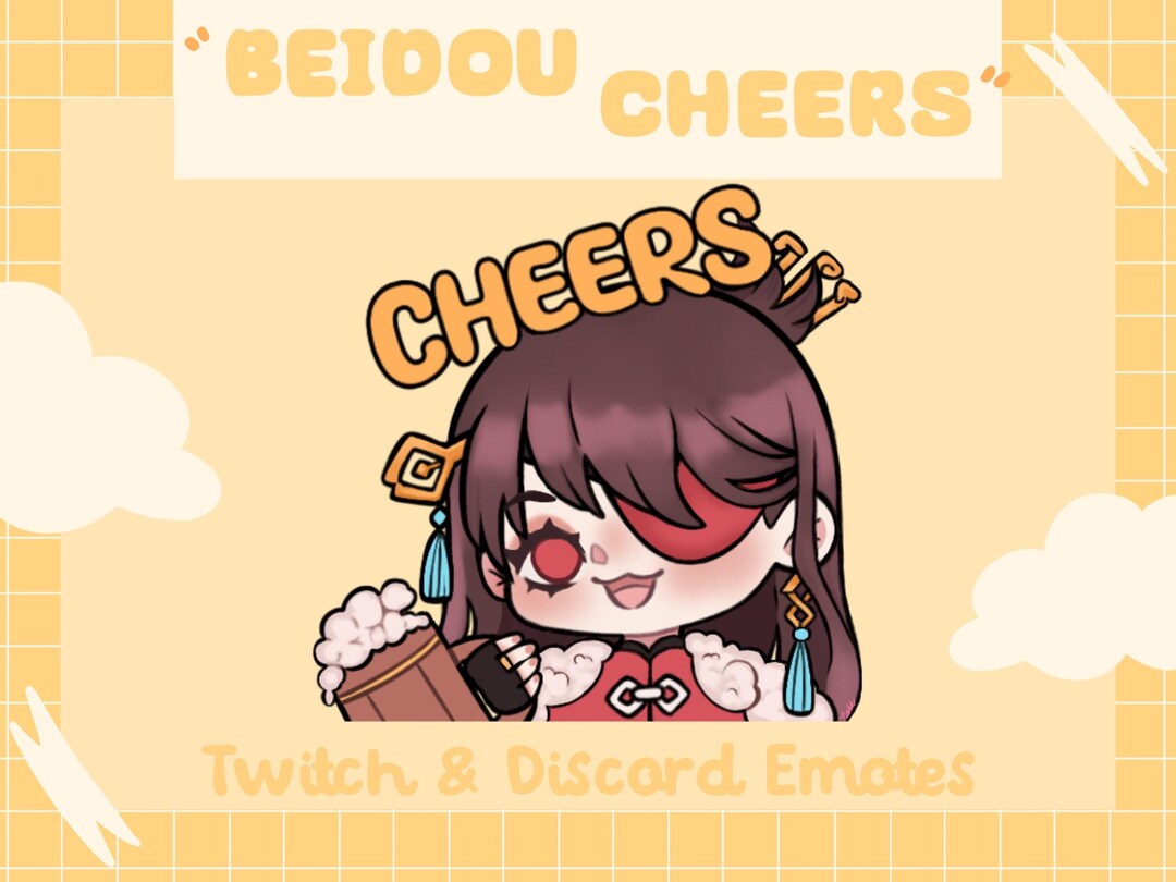 Beidou Cheers Emote - Etsy