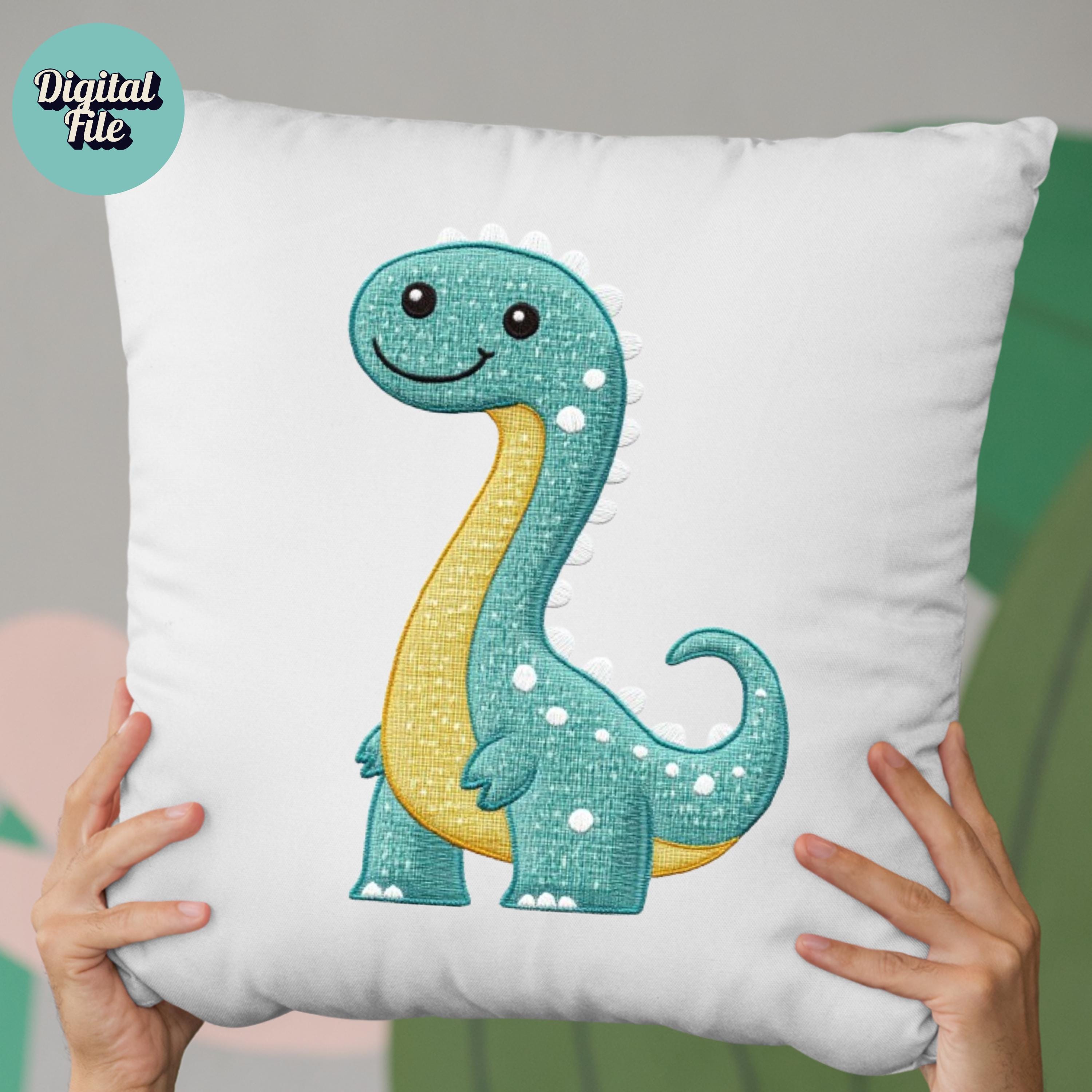 Dino Embroidery Design Machine Embroidery Pattern Instant Download ...