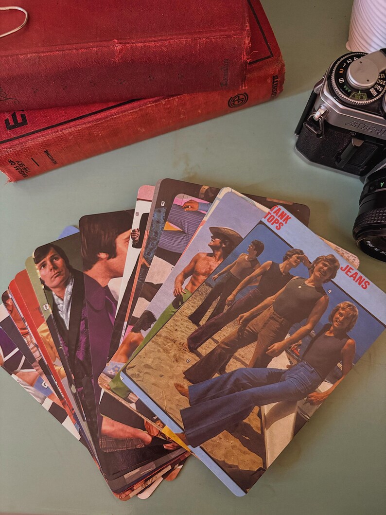 Vintage Postcards / 2000s, 70s Themed Cards / Catalog Man Postcards ...