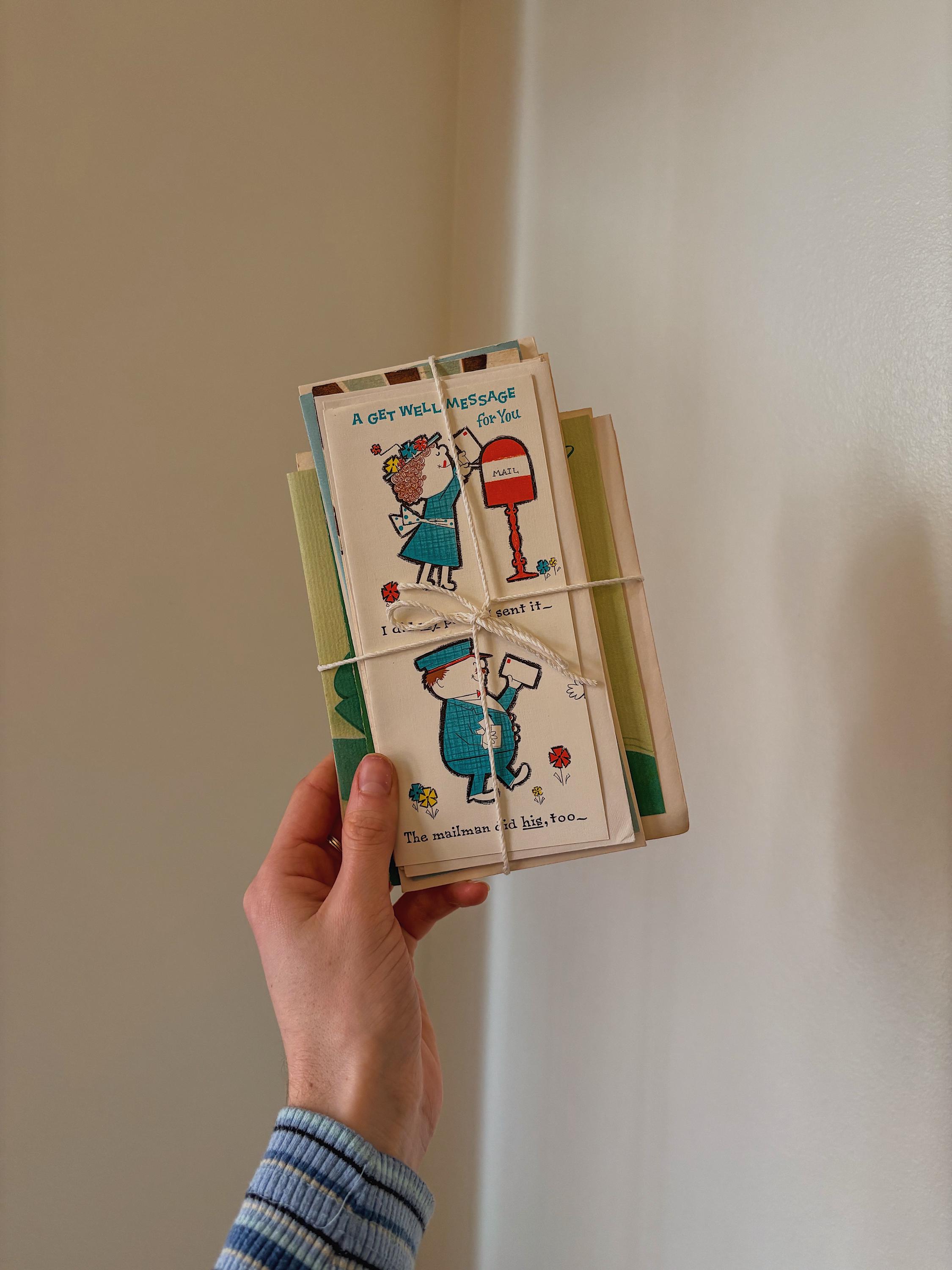 Get Well Soon Cards / Vintage Get Well Soon Cards / 1990s Greeting ...