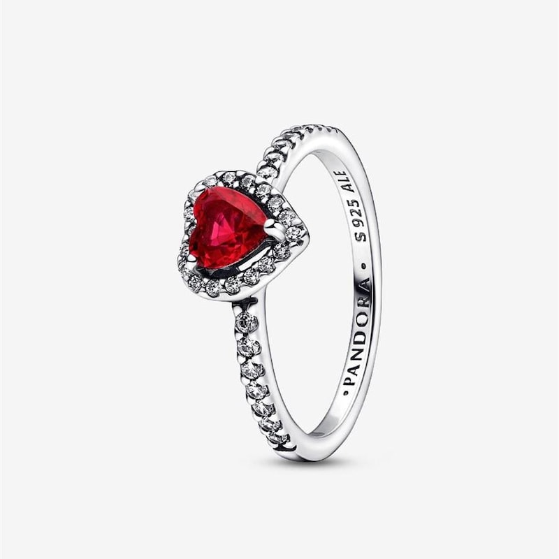 Pandora Heart Red Ring - Etsy