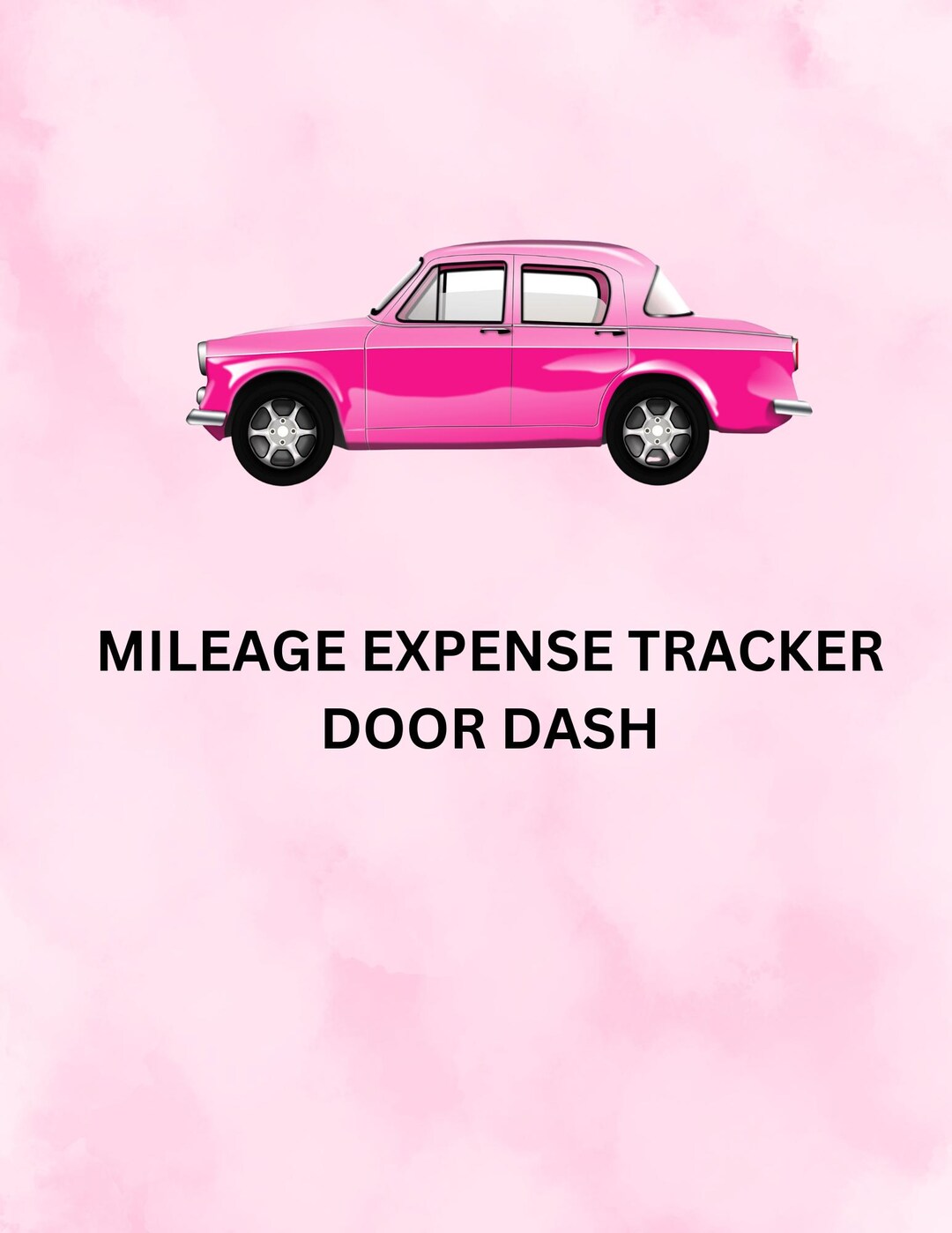 Door Dash Mileage Expense Tracker - Etsy