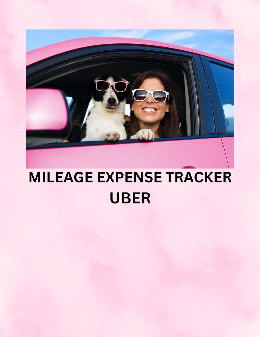 UBER Mileage Expense Tracker - Etsy