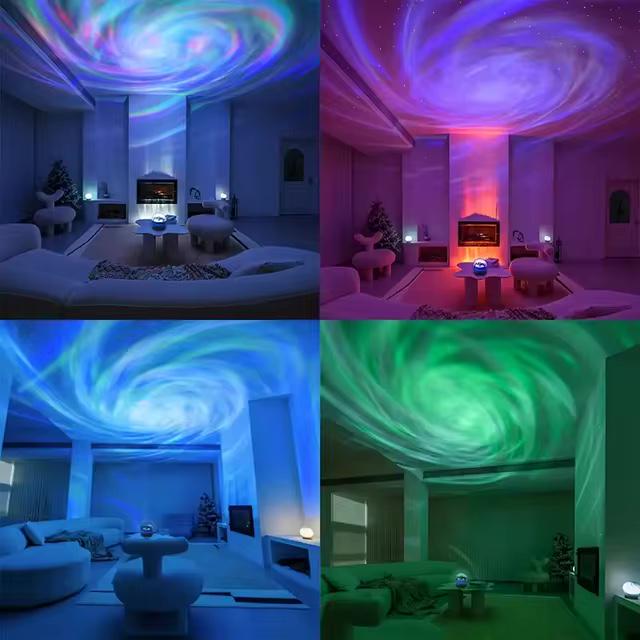 LED Galaxy Spiral Laser Projector - Etsy