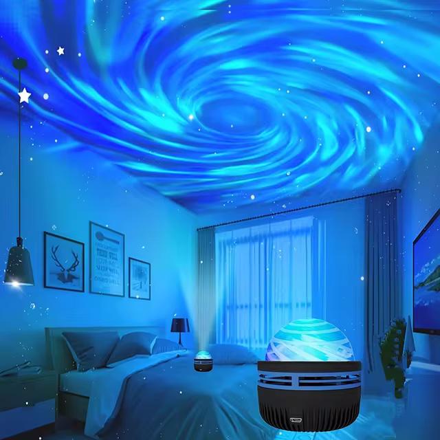 LED Galaxy Spiral Laser Projector - Etsy