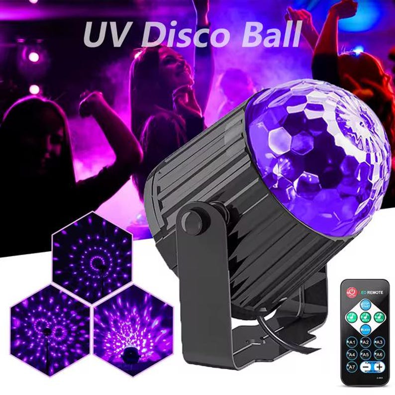 UV Black Light Disco Ball - Etsy