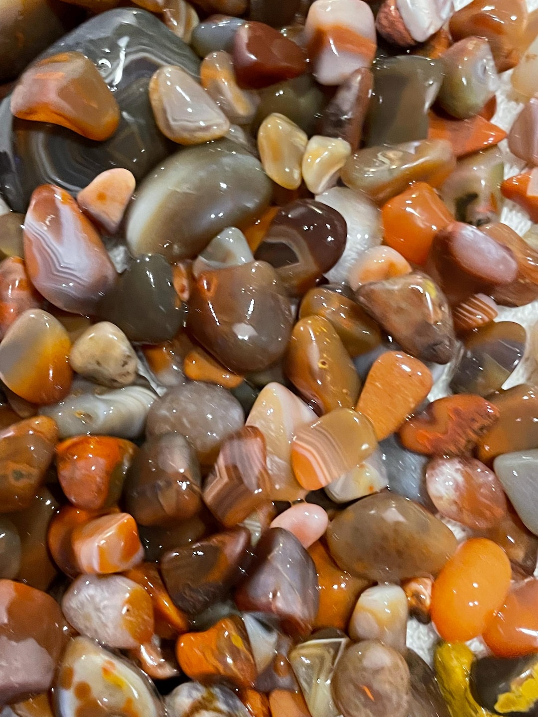 Lake Superior Agates. Raw, Partially and Fully Polished - Etsy