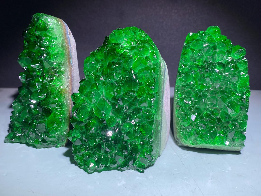 Green Geode Quartz,quartz Crystal,vug Specimen,home Decoration,hand ...
