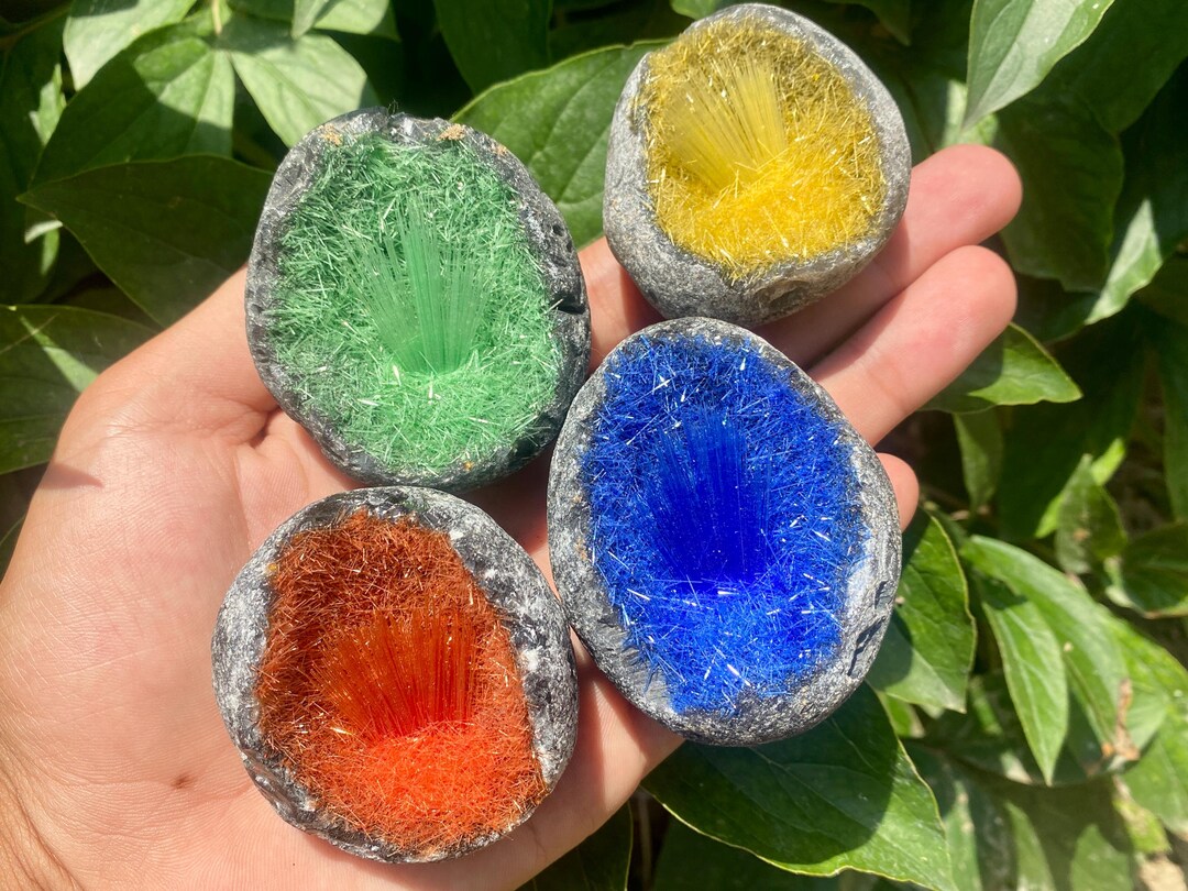 Meteorite Specimen: Copper Ore & Goethite Crystal Cluster - Etsy