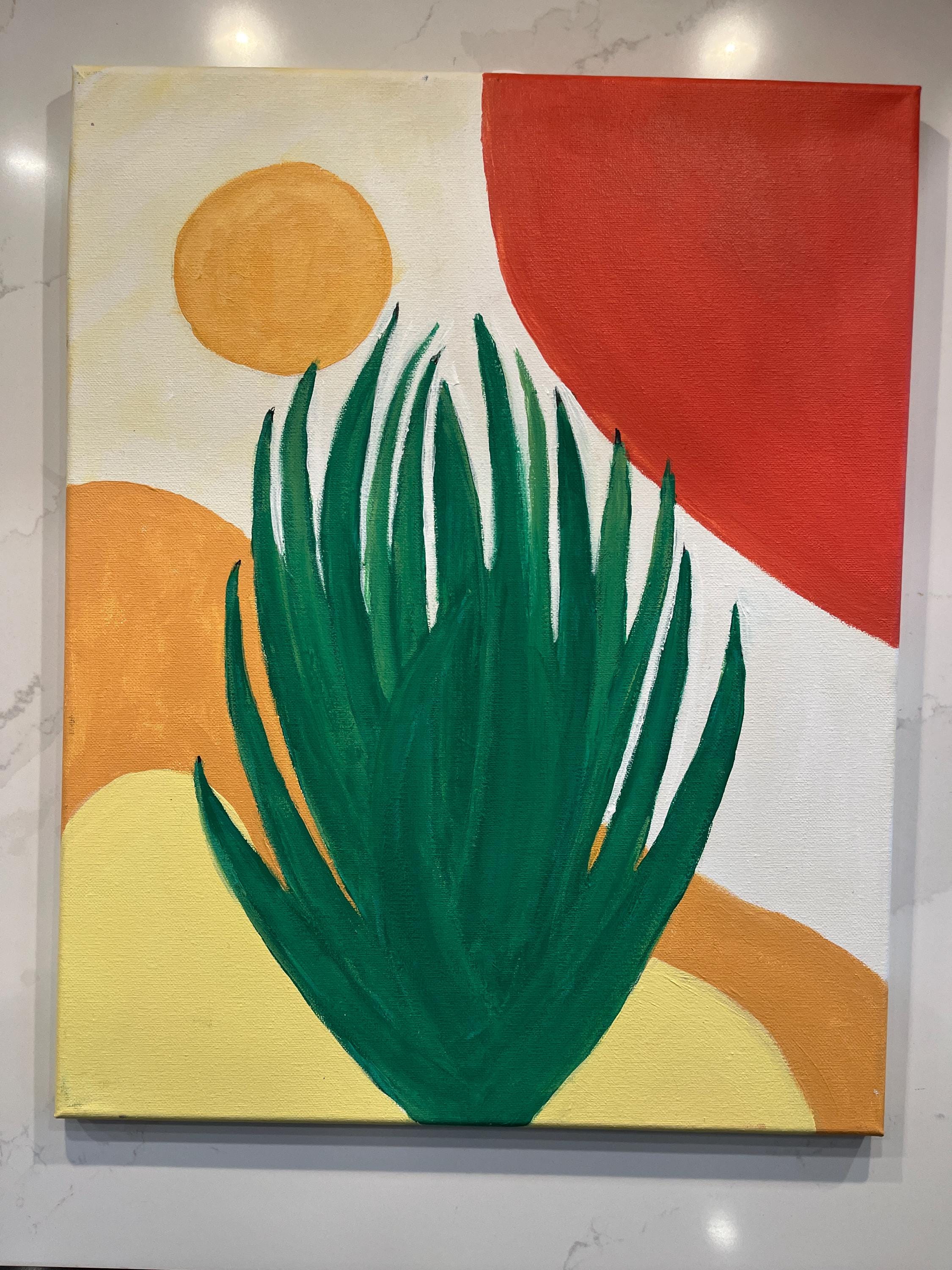 Sedona Painting by Katherine Hamel on Canvas 16x20 on Stretcher Bars ...