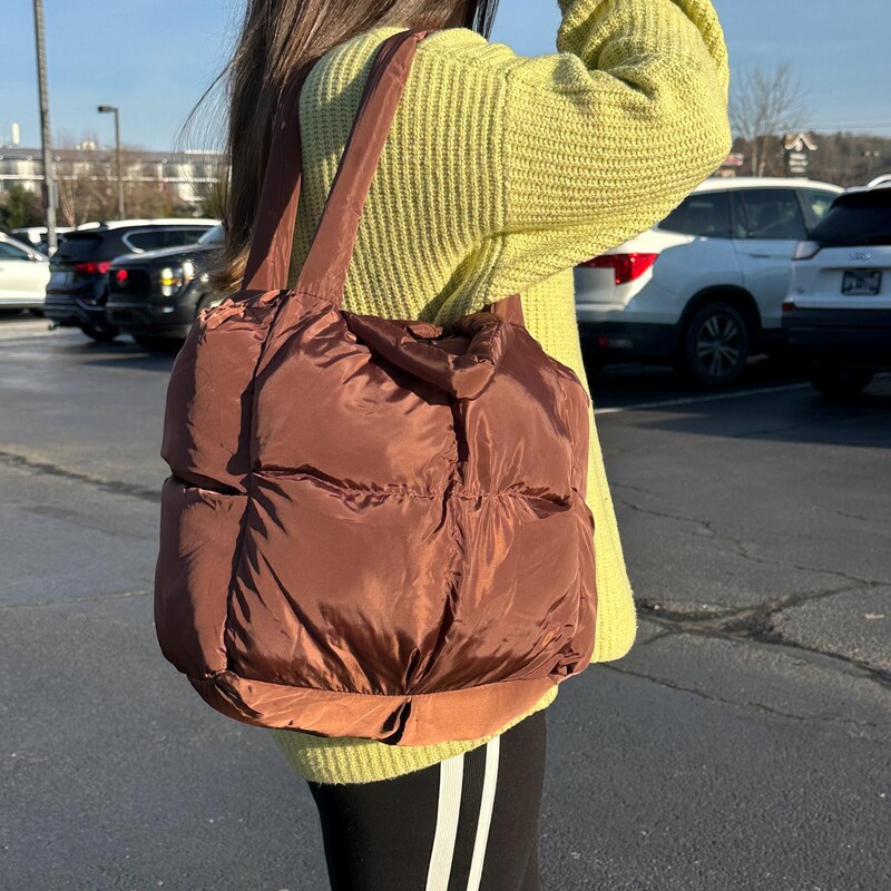 Puffer Tote Bag - Etsy