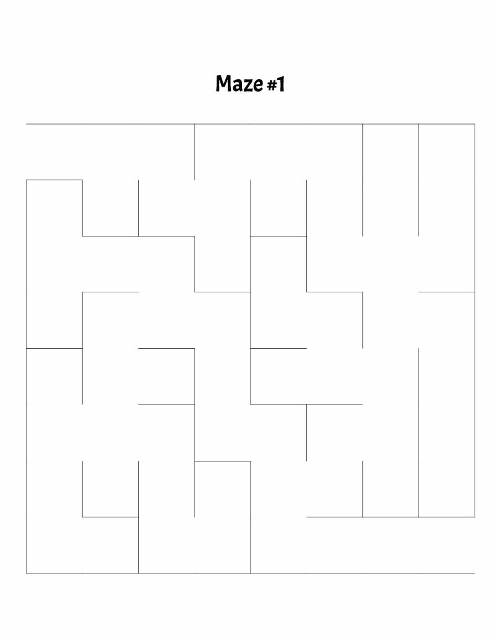 100 Kids Maze Set, Printable Activity Pages (PDF) - Etsy