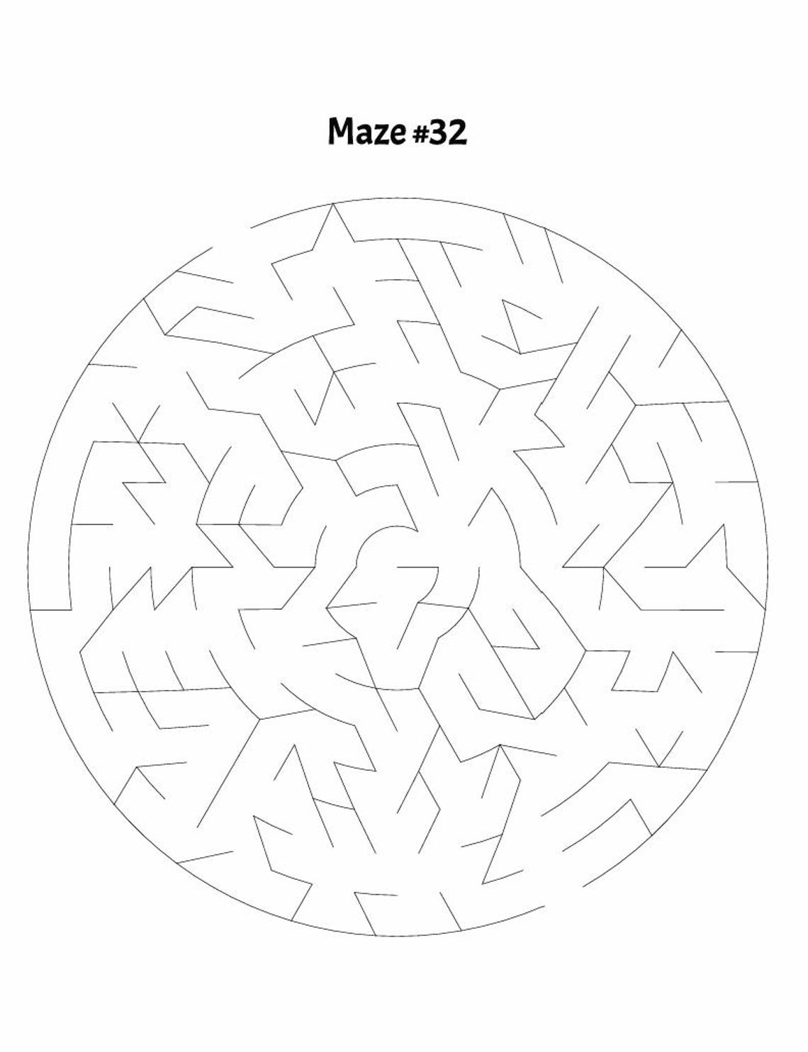100 Kids Maze Set, Printable Activity Pages (PDF) - Etsy