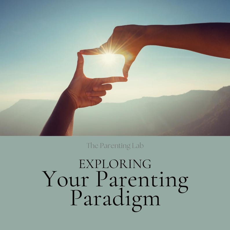 Parenting Paradigm PRINTABLE Workbook - Parenting Motivation ...