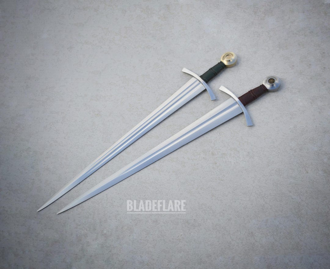 Custom Pair of Swords 14th Century Pair Perfection Twins Swords Gift ...
