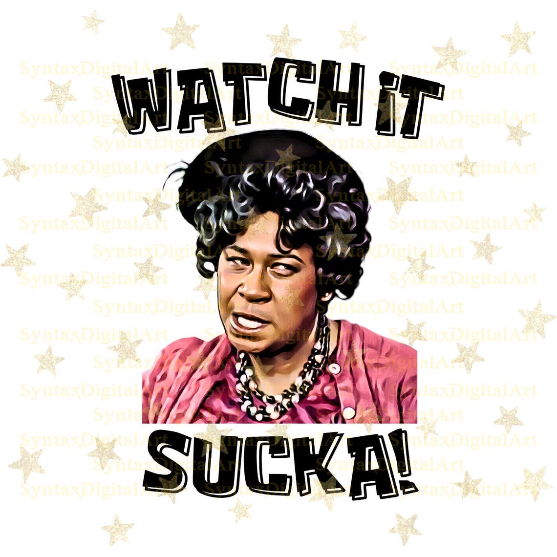 Watch It Sucka Png, Aunt Esther Png, Sanford and Son Png, Classic TV ...