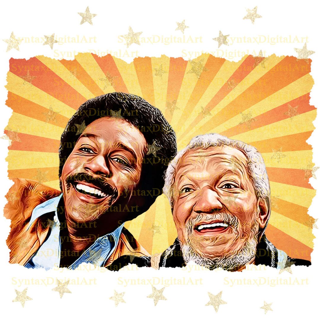 Fred Sanford Png, Sanford and Son Png, You Big Dummy Png, Classic TV ...