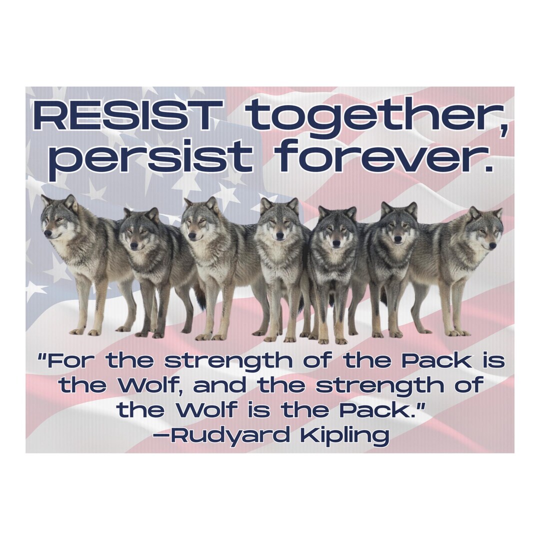 Printable RESIST Protest Sign Instant Download Flyer Poster Postcard ...