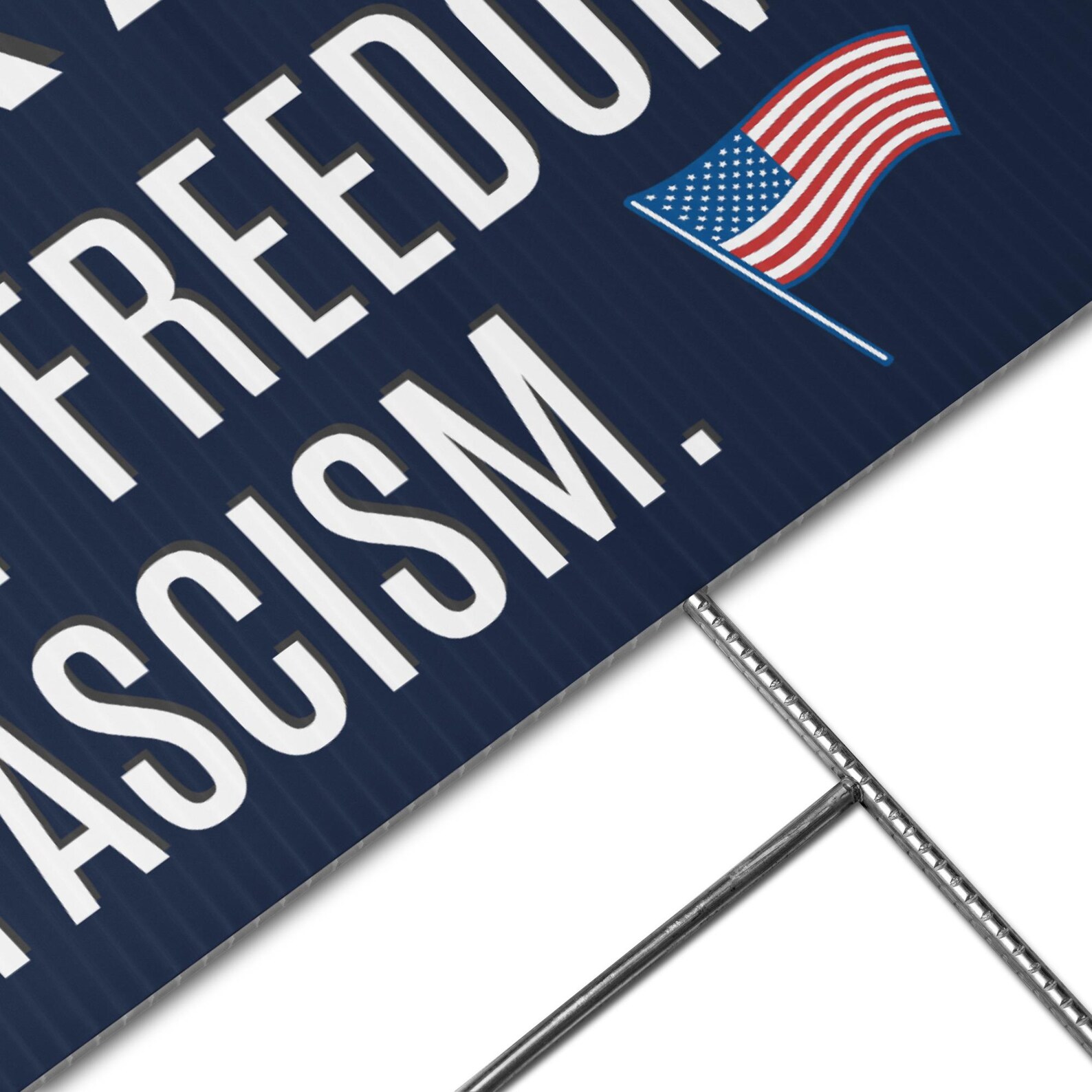 Military Veteran Yard Sign Veteran Against Trump Sign Served for ...