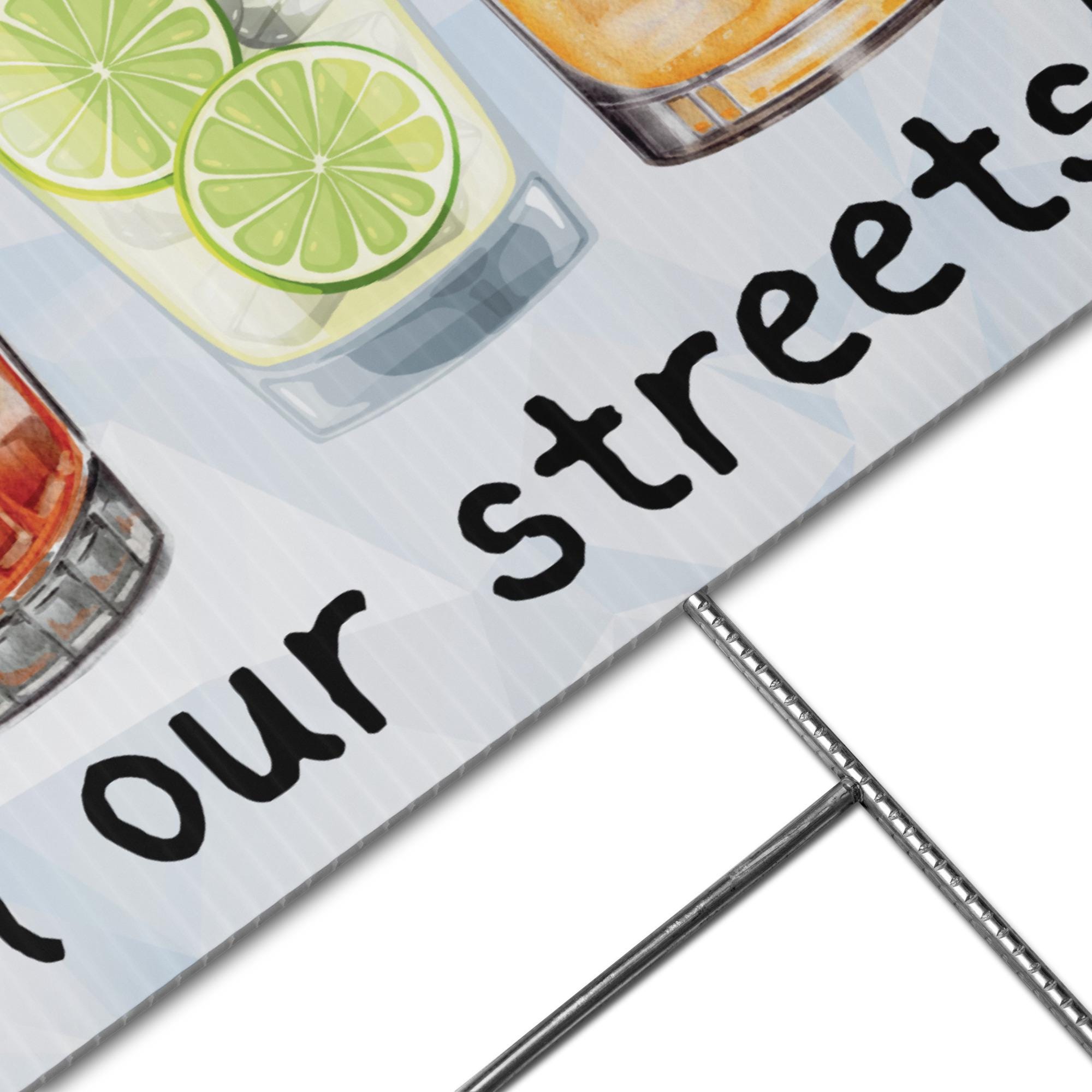 Anti ICE Printable Protest Sign ICE in Drinks Not Our Streets Sign ...