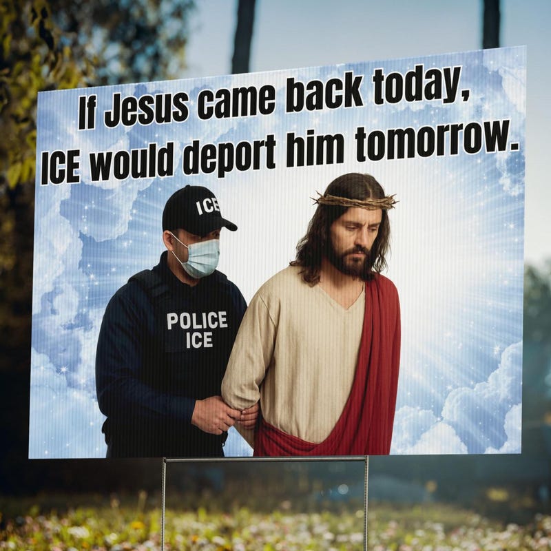 No Ice Protest Signs - Etsy