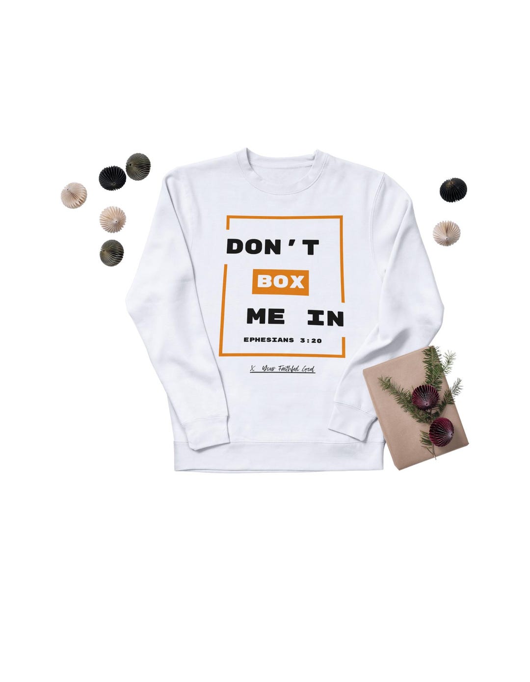 Don't Box Me in Christian Design for T-shirts and Apparel - Etsy