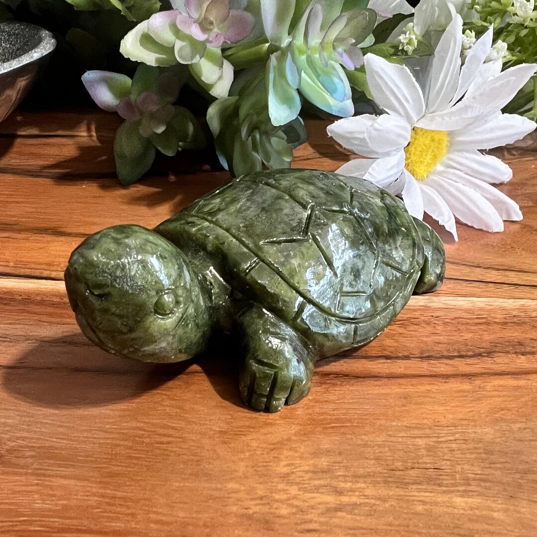 Jade Turtle Carving, Stars, Crystals and Gemstones, Natural Crystal ...