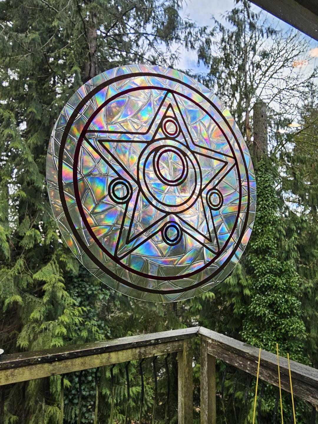 Anime Crystal Star Window Sticker Suncatcher Cling - Etsy