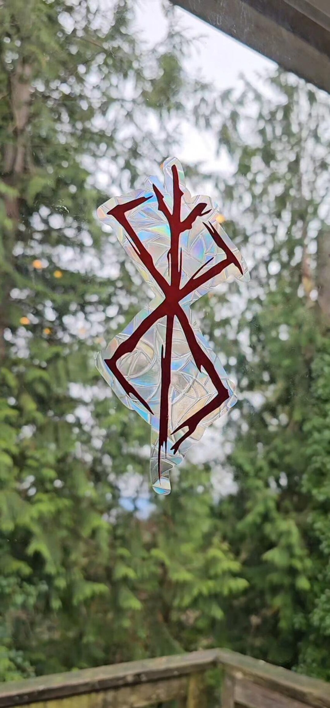 Berserk Guts Brand of Sacrifice Window Sticker Suncatcher Cling - Etsy