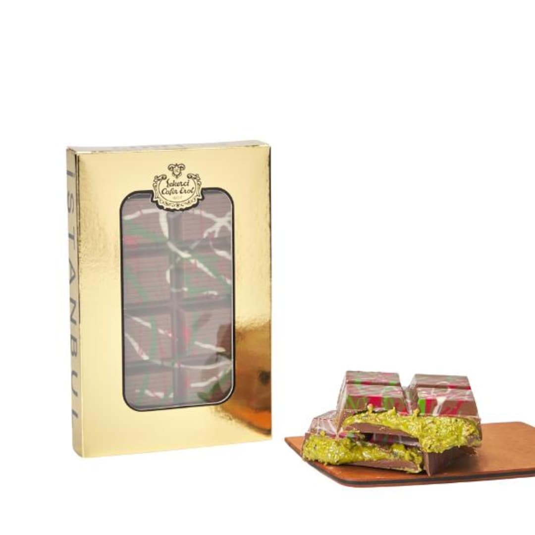 Cafer Erol 1807 Dubai Chocolate Dubai Chocolate Bar Pistachio Knafeh ...