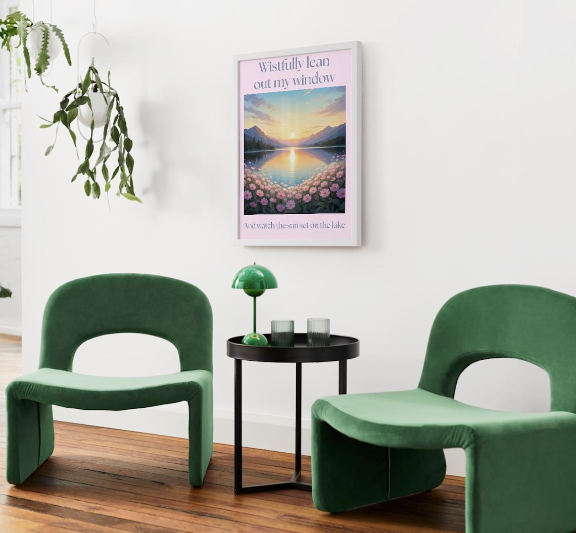Gracie Abrams "i Love You, I'm Sorry" Poster Digital Print Sun Setting ...