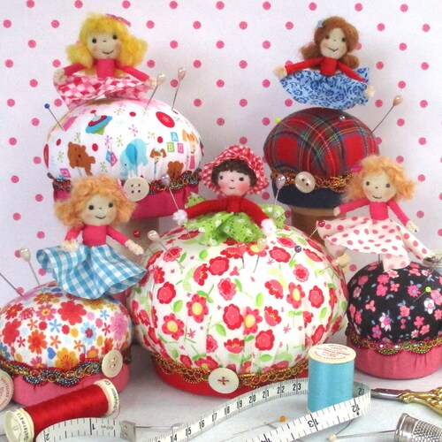 Crochet Hat Pin Cushions Pattern Crochet Pattern PDF Vintage | Etsy UK