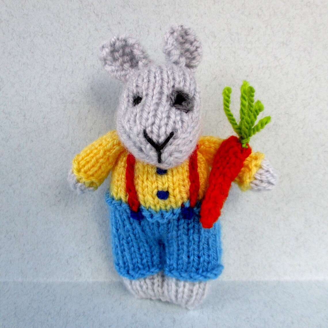 10 FUNNY LITTLE BUNNIES Toy Knitting Pattern 4 10cm - Etsy