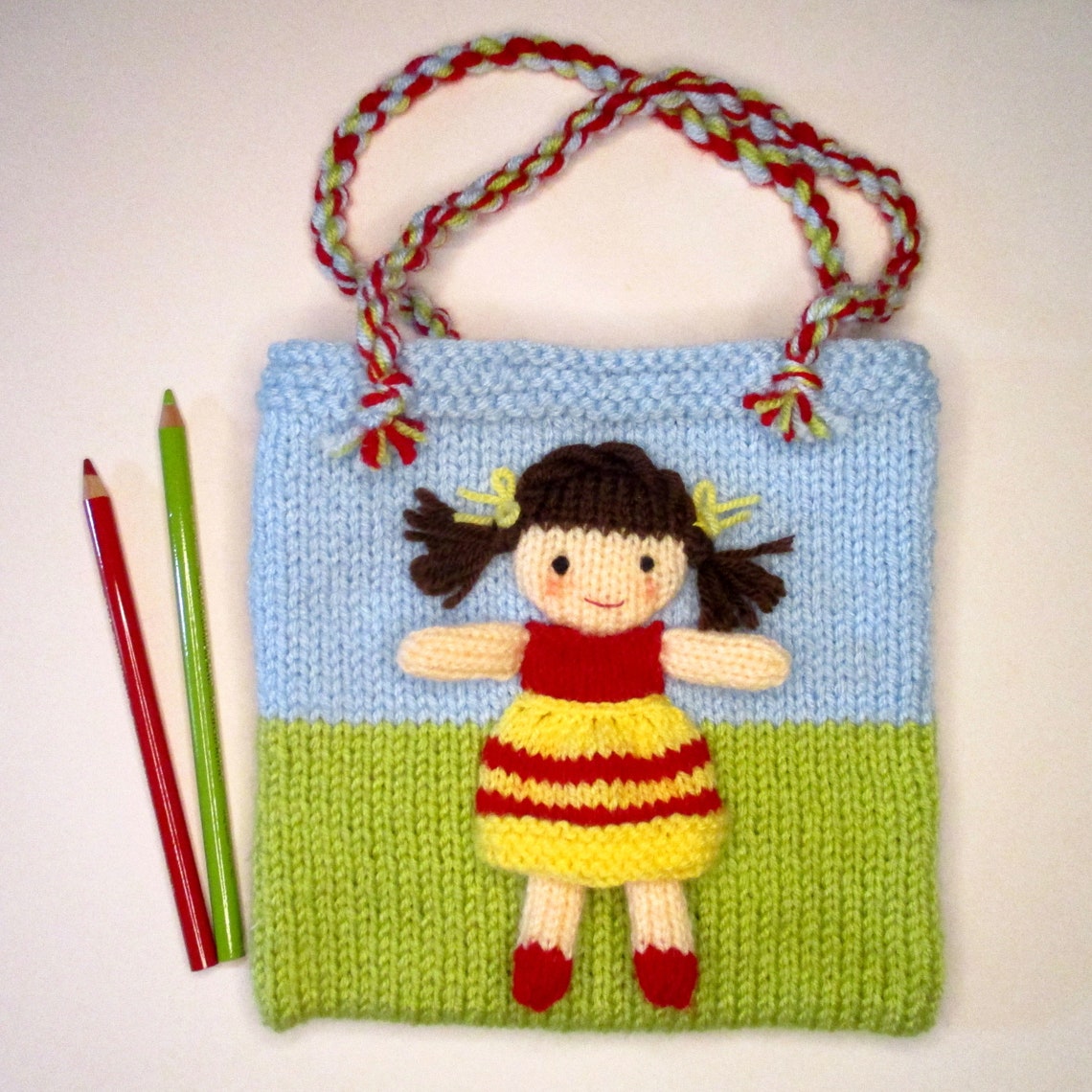 Little Doll on a Bag - 6'' Dolly - 7" Bag - Children's Bags, Fun Bags ...